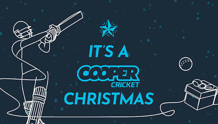 IT'S A COOPER CRICKET CHRISTMAS